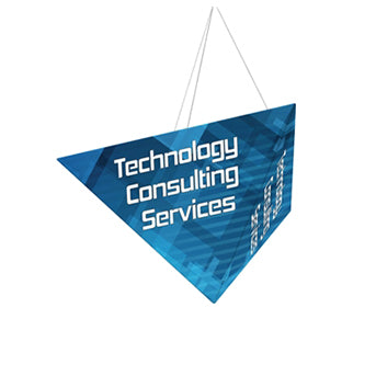 Pyramid Shaped Hanging Banner Displays – expogoods.com