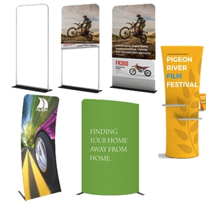Tension Fabric Banner Stands | Trade Shows, Marketing Events, Expos ...