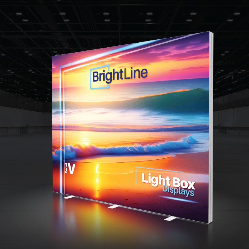10ft x 8ft BrightLine Light Box Wall Kit V – expogoods.com