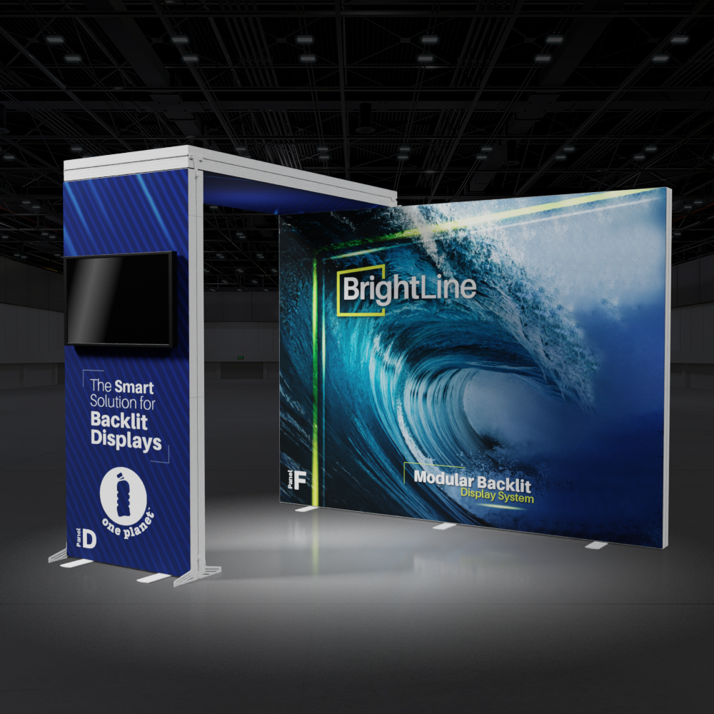 10ft x 8ft BrightLine Light Box Kit FDD – expogoods.com