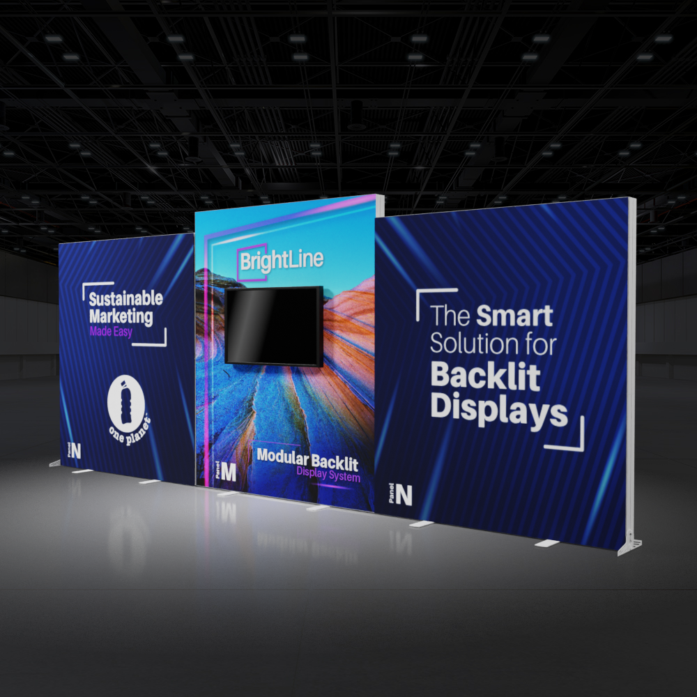 20ft x 8ft BrightLine Light Box Kit NMN – expogoods.com