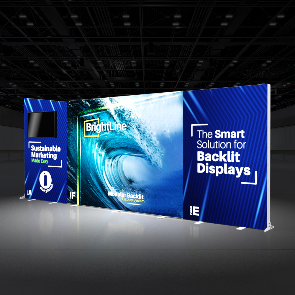 20ft x 8ft BrightLine Light Box Kit AFE – expogoods.com