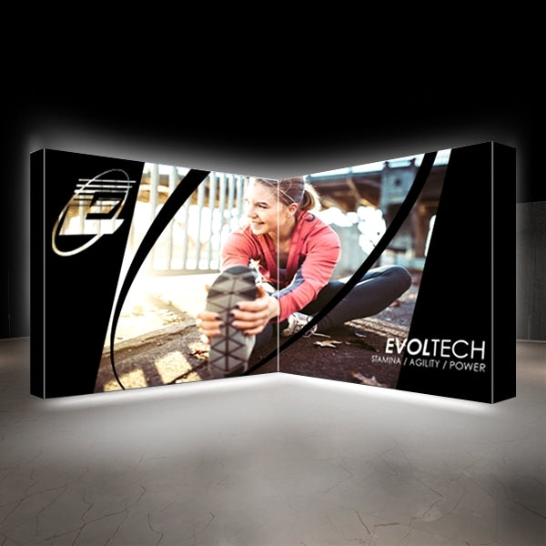 10ft Lumiere Light Wall Backlit Configuration I Display | Double-Sided ...