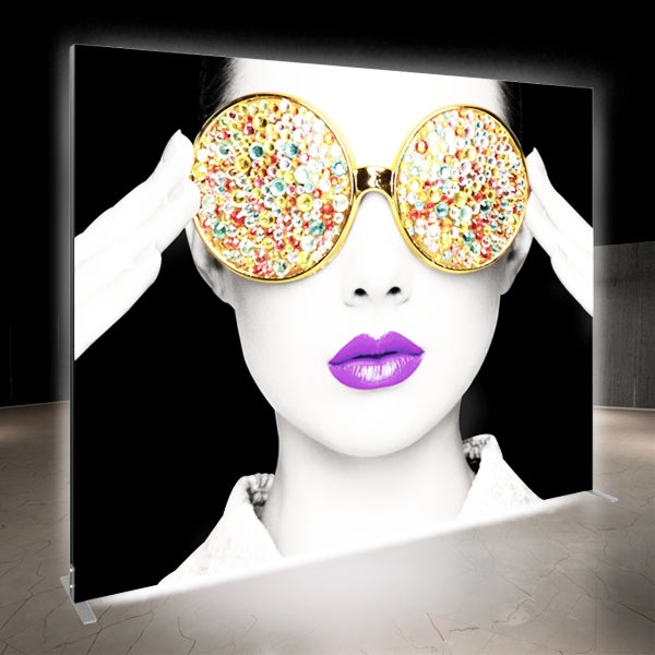 10ft Vector Frame Tension Fabric Light Box Display | LED Backlit Booth ...