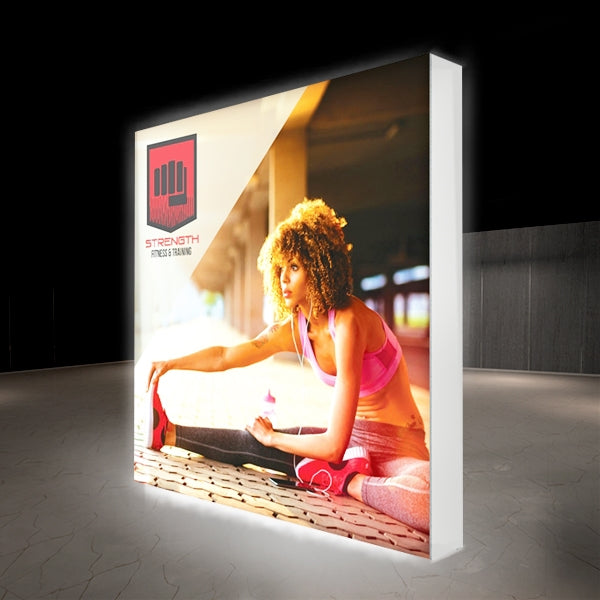 10ft X 10ft Lumiere Light Wall Backlit Display | Single-Sided Kit ...